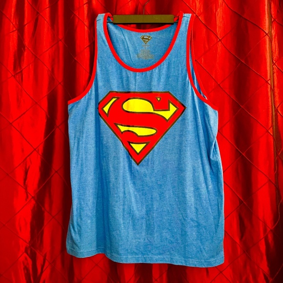 DC Comics | Shirts | Mens Superman Tank Top | Poshmark